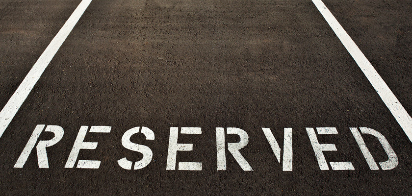 Reserved Parking Spot