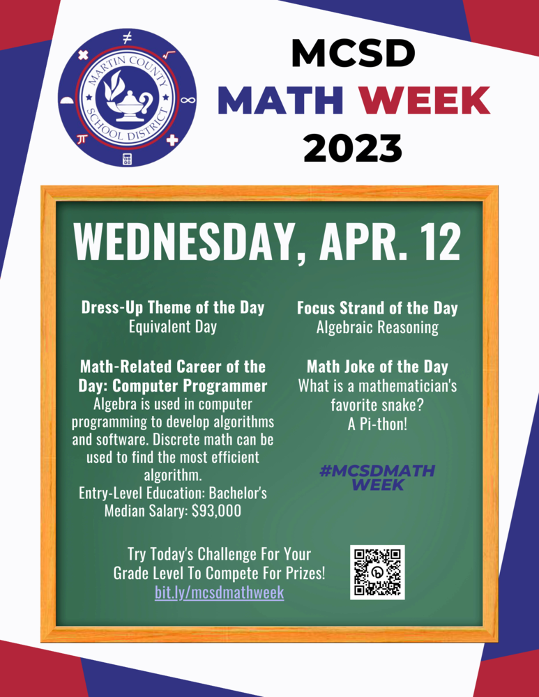 MCSD Math Week | Indiantown Middle School