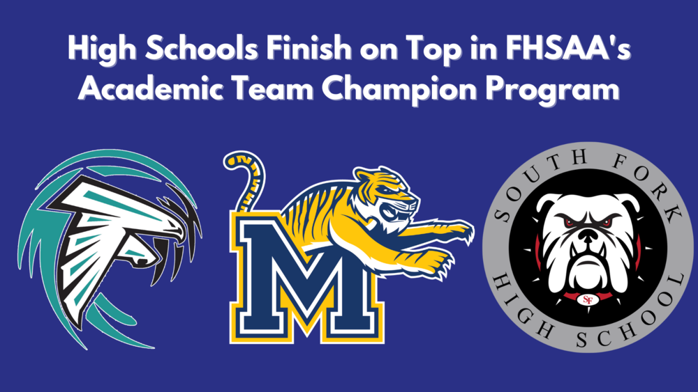 High Schools Finish Top 5 in FHSAA's Academic Team Champion Program ...